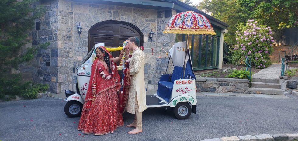 South Asian Weddings with traditional Horse, Carriage, Rickshaws